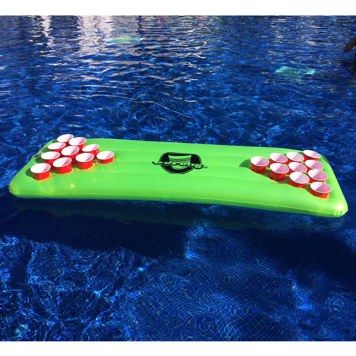 GoPong Inflatable Floating Beer Pong Table